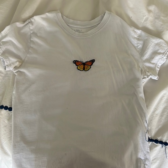 Brandy Melville | Tops | Butterfly Brandy Melville Top | Poshmark